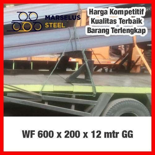 Jual WF 600 x 20 x 12 meter /Besi IWF 600 Wide Flange Beams Merek GG ...