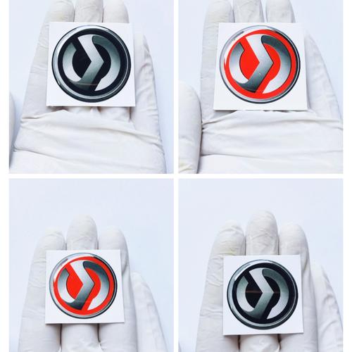 Jual Emblem sticker 3D logo SYM variasi motor - merah 4,5cm - Kab ...