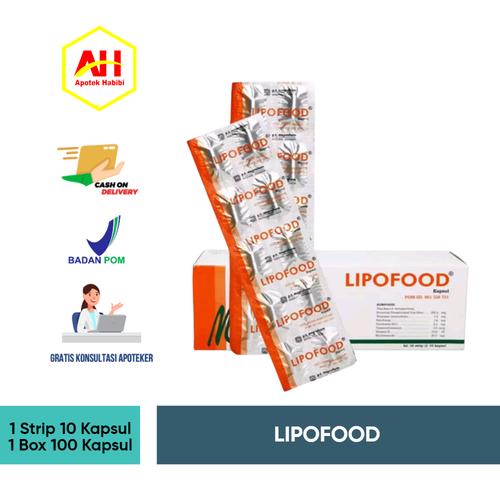 Jual LIPOFOOD LIPOFUD LIPOFOD LIPOPUD BOX 100 TABLET MEMELIHARA FUNGSI ...