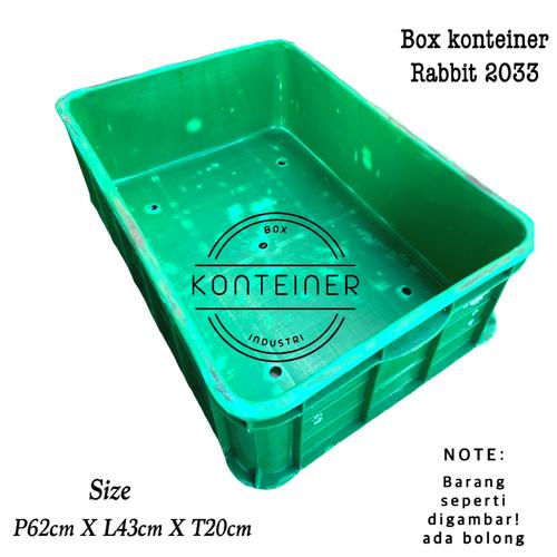 Jual Box konteiner rabbit 2033/box tahu/kolam ikan/40 ltr/box plastik ...