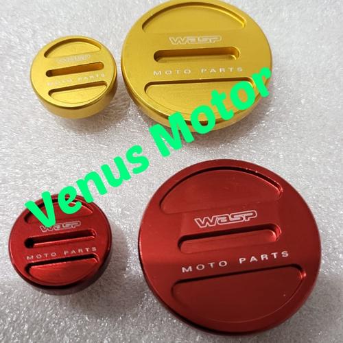 Jual Tutup Baut Magnet WASP Thailand untuk Yamaha XABRE - RED - Kota ...