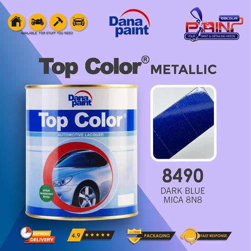 Jual Top Color Metallic 8490 Dark Blue Mica 8K8 - Cat Duco - 35ml ...