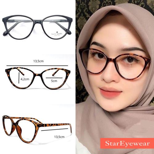 Jual KACAMATA CAT EYE - FRAME SE813 - KACAMATA FREE LENSA MINUS ...