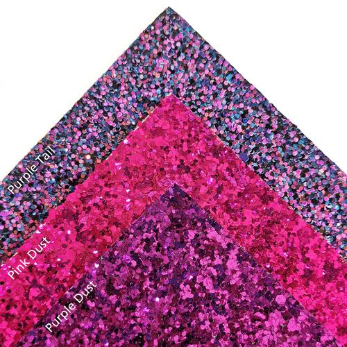 Jual Kertas Glitter Kasar Paper A3 A4 - Mermaid Ungu Scrap Book ...