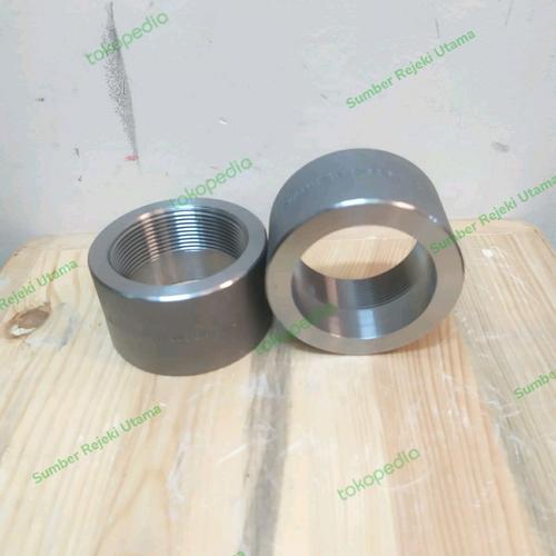 Jual Half Coupling Besi Class 3000 Drat 1" inch - Jakarta Barat ...