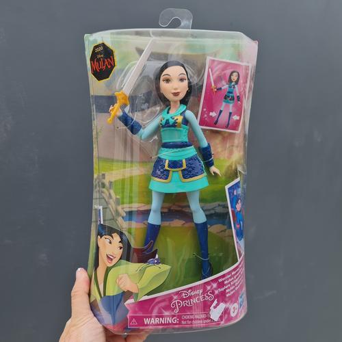 Jual Disney Princess Mulan Warrior Moves Swing Sword Barbie Doll Hasbro ...