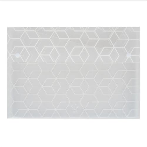 Jual EAGLE Carry File Box Transparan Tebal 3 Cm Map Dokumen Motif KUBUS ...