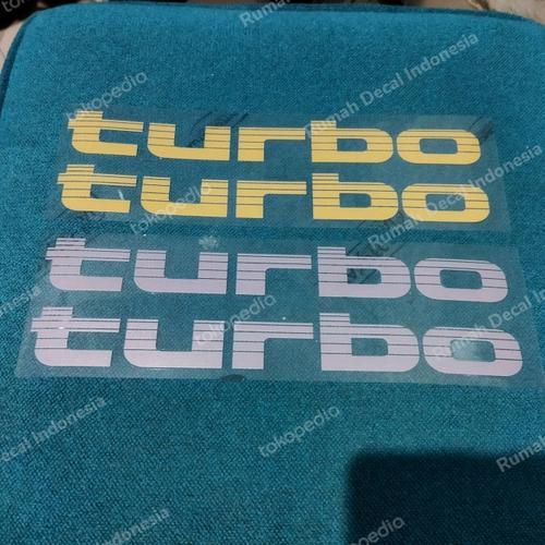 Jual stiker turbo land cruiser vx 80 - Kota Depok - Rumah Decal ...