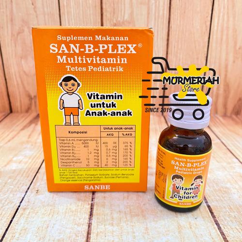 Jual SAN-B-PLEX Drops 15 ml || Sanbe Plex Drop Multivitamin Anak-Anak ...