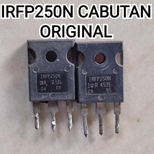 Jual MOSFET FET IRFP250 IRFP250N IRF250 IRFP 250 ORIGINAL - Kab ...