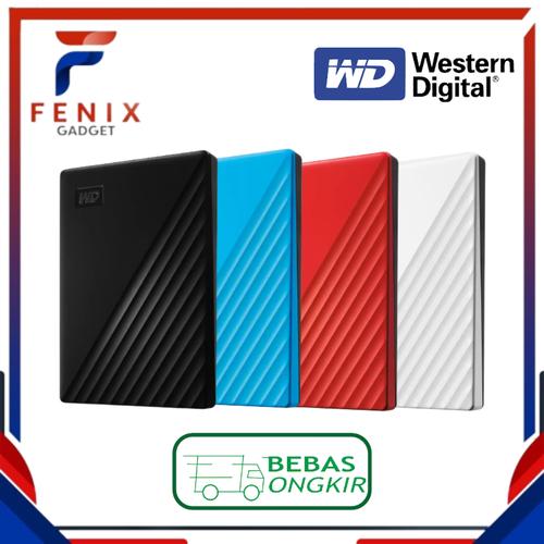 Jual Western Digital My Passport Portable Hard Drive 5TB – New Model ...