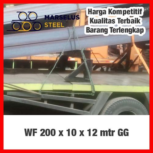 Jual WF 200 x 10 x 12 meter /Besi IWF 200 Wide Flange Beams Merek GG ...