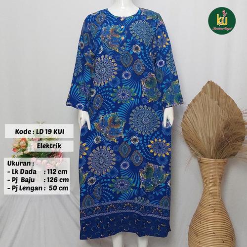 Jual DASTER PANJANG BUNSUI KENCANA UNGU LONGDRESS LENGAN 7/8 TERLARIS ...