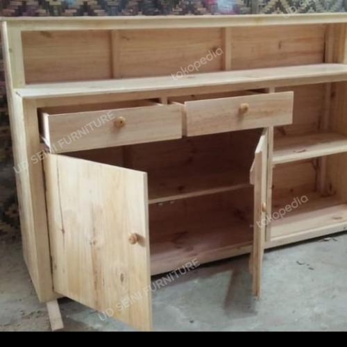 Jual meja bar meja kasir meja etalase minimalis jati belanda - Jakarta ...