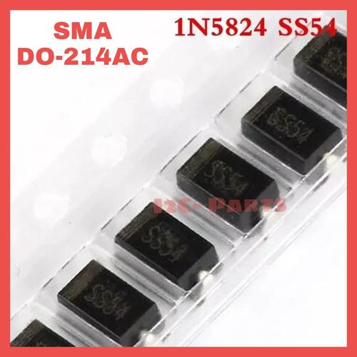 Jual DIODA SS54 SMD 5A 1N5824 SMA DO-214AC SCHOTTKY BARRIER RECTIFIER SR540 - Jakarta Timur ...