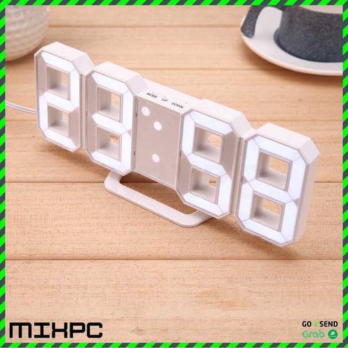Jual Jam Meja Digital LED Clock Modern Style - Black - Kota Surabaya ...