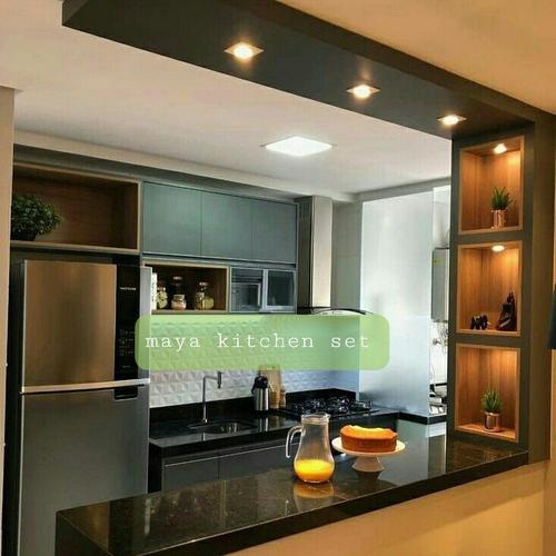 Jual meja bar HPL/meja bar Duco/kitchen set minimalis - Kota Depok ...