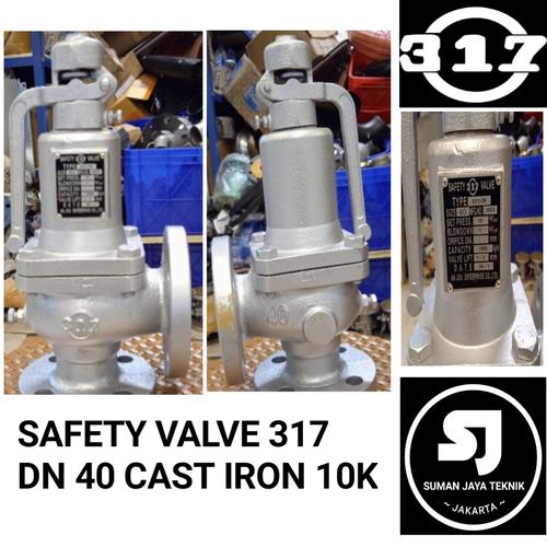 Jual SAFETY VALVE 1 1/2 INCH 317 CAST IRON 10K FLANGE - Jakarta Pusat ...