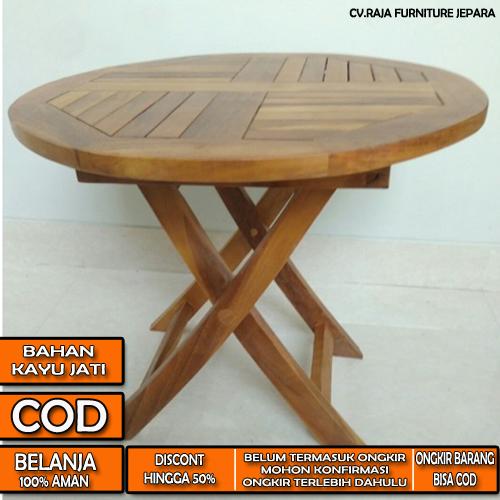 Jual MEJA LIPAT BUNDAR PIKNIK MEJA KOPI MEJA KEBUN GARDEN BAHAN KAYU ...