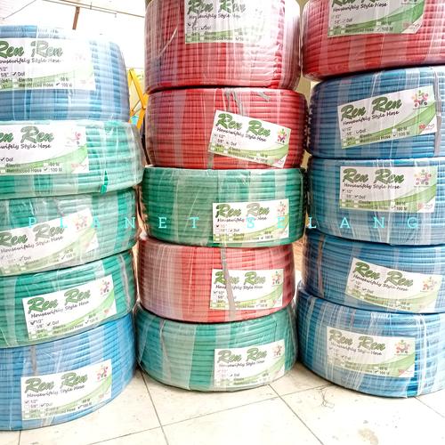 Promo Selang Air Elastis 1/2 Inch Tebal 1 MM 100 Meter Selang Air 1 ...