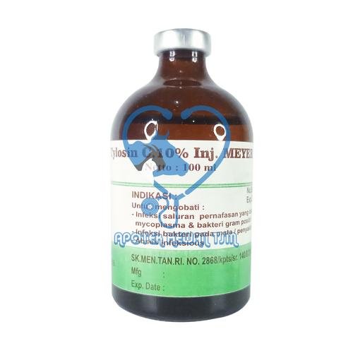 Jual Tylosin C. 10% Inj. Antibiotik untuk Kucing Kambing Domba Sapi ...
