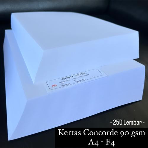 Jual Kertas Concord 90 Gram Folio - Concorde Paper 90 Gram - A4 - Kota ...