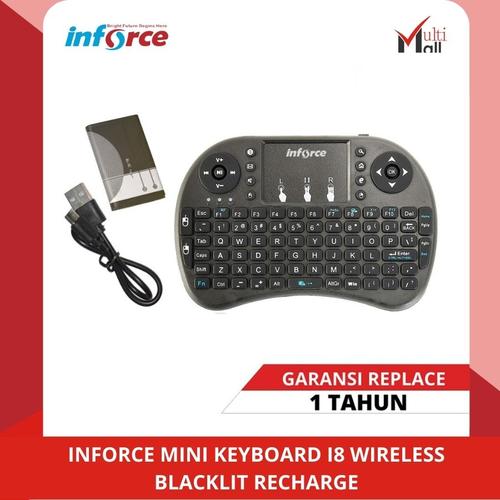 Jual INFORCE MINI KEYBOARD I8 WIRELESS CHARGE NOKIA HANDHELD - CHARGE ...