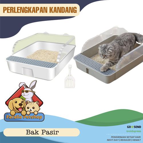 Jual Litter Box Jumbo Tempat Poop Peep Kucing Anjing Bak Pasir dengan ...