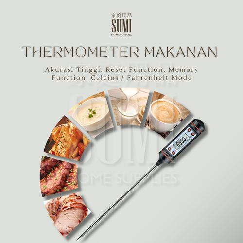 Jual Thermometer Makanan Digital Pengukur Suhu Makanan Minuman Stick ...
