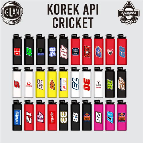Jual Korek Api CRICKET RACING MOTOGP RIDER TEAM - Karimake - 10 - Kota ...