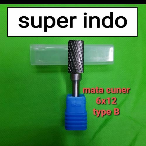 Jual MATA BOR CUNER 6X12 TYPE B / MATA DRIMER MATA GURINDA BESI ...