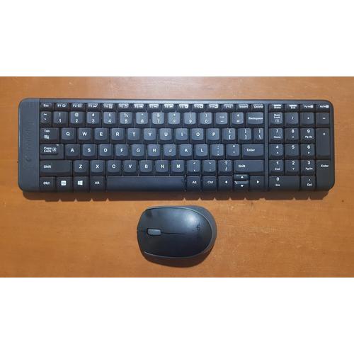 Jual Logitech Wireless Keyboard K220 dan Mouse M170 original usb combo ...