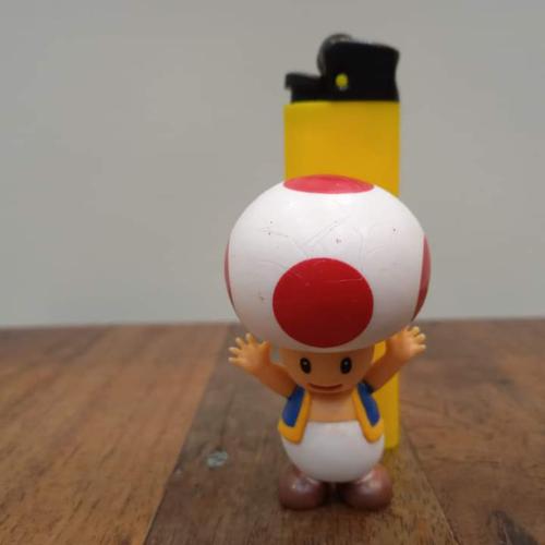 Jual mainan figure toad mario bros super mario tinggi sekitar 2 inch ...
