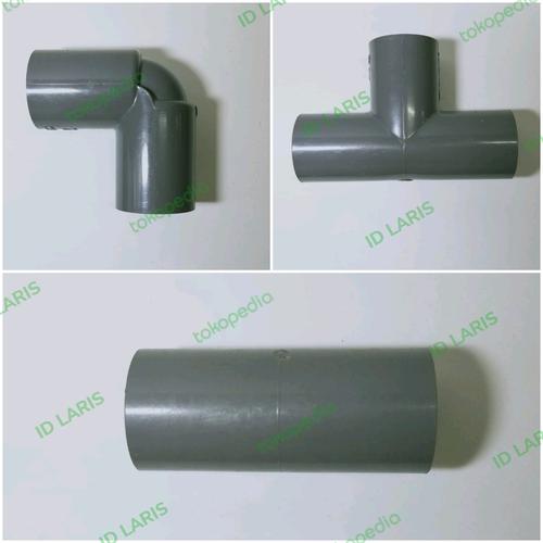 Jual KENI TEE SOK SOCKET PIPA 3/4 INCH / SAMBUNGAN PVC PRALON PIPA ...