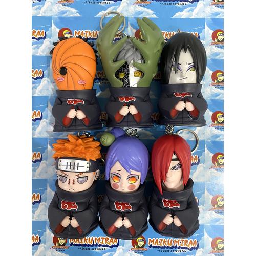 Jual Figure Keychain / Gantungan Kunci Naruto Akatsuki zetsu tobi ...