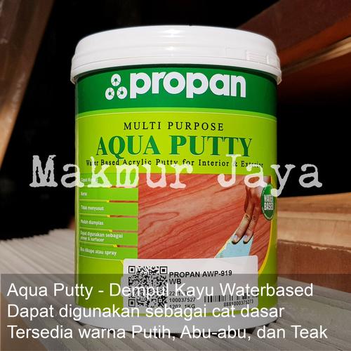 Jual Propan Aqua Putty Putih Dempul Kayu Water Based - Abu-abu ...