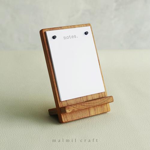 Jual 'Sumbawa' Memo Notes Stand Kayu - Malmil Craft - Refill Notes 20 ...