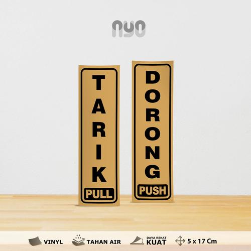 Jual STIKER PINTU TARIK DORONG GOLD - Kota Cimahi - NYO-SIGNSTICKER ...