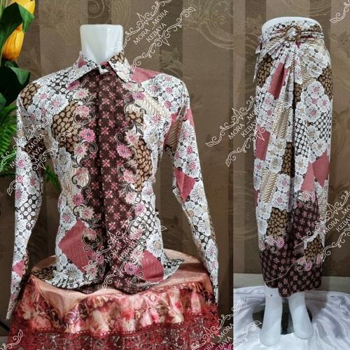 Jual Set couple batik couple//batik wisuda//batik pesta//batik modern ...