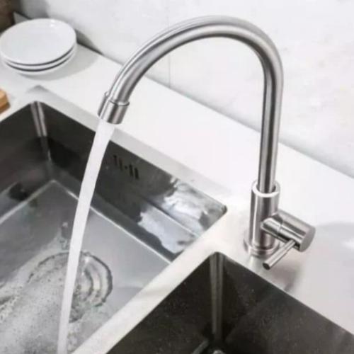 Promo kran sink pipa stainless sus 304 / kran zink meja - Jakarta Pusat ...