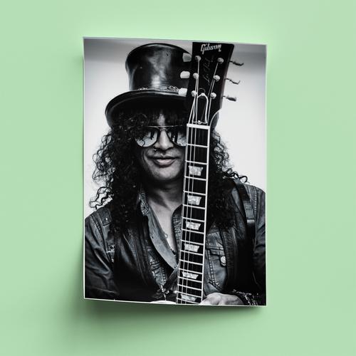 Jual Poster Slash GNR 06/ Poster A3+ / Poster Musik / Poster Custom ...