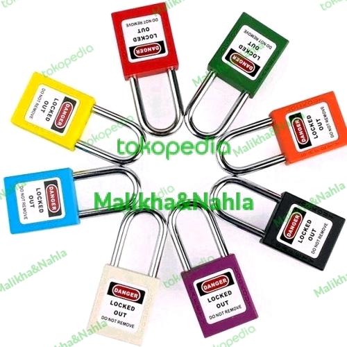 Jual Loto padlock ・ 38mm safety padlock - Merah - Jakarta Selatan ...