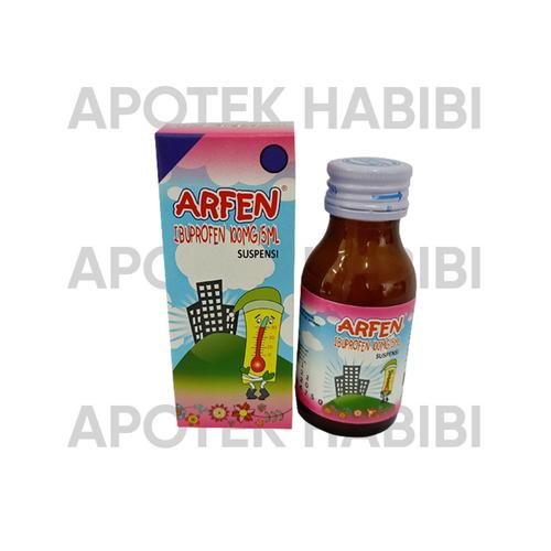 Jual ARFEN ARPEN ARVEN SIRUP SYRUP DAN SIRUP FORTE PORTE 60 ML SOLAS ...