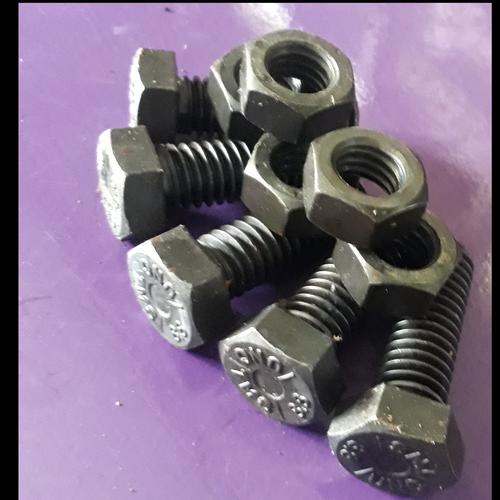 Jual Baut+Mur Baja 7/8 X 2 /hitam baja/Grade 8.8/kunci 33 - Kota Surabaya - cahaya technic ...