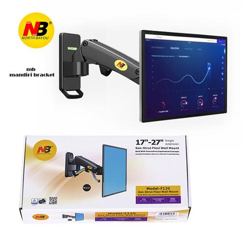 Jual Bracket TV Monitor LED LCD North Bayou NB-F120 13-27" - Jakarta ...