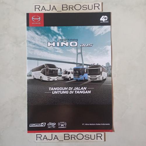 Jual Poster brosur lineup katalog Hino Micro Bus/Medium Bus/Big Bus ...