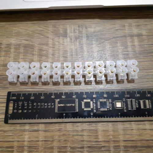 Jual Terminal Listrik 20A 12P Putih Sambung Sambungan Kabel Krustin ...