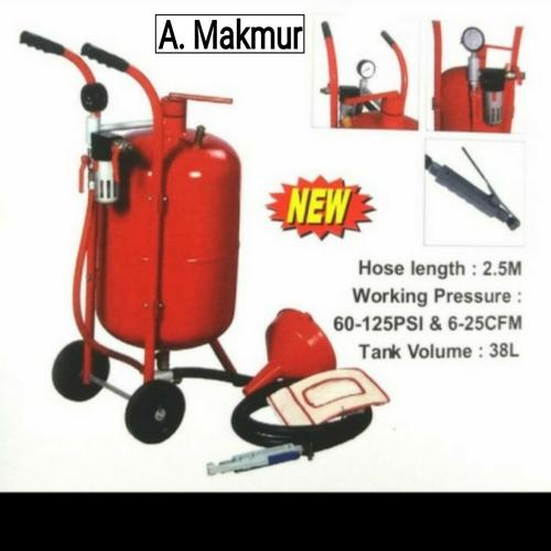 Jual Sandblasting Tank / Sand Blasting Tank Kap. 38 Liter- Wipro SB38 ...