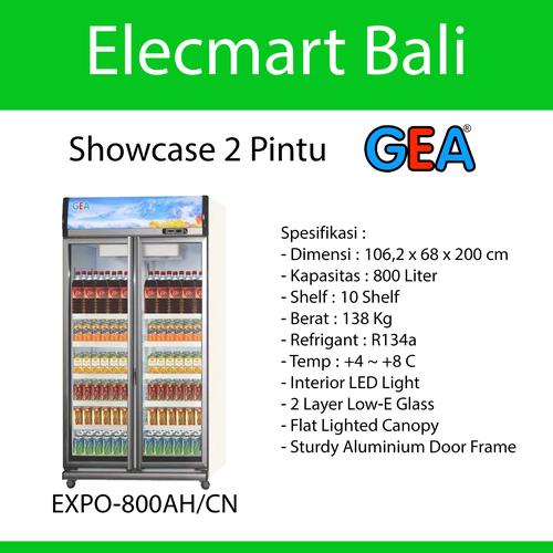 Jual Showcase 2 Pintu GEA 800 Liter EXPO-800AH/CN - Kota Denpasar ...