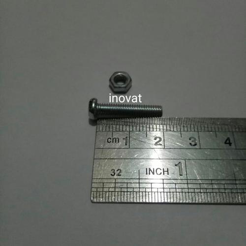 Jual BAUT M4 X 20MM DAN MUR (ISI 50 PCS) / BAUT 6 X 2 CM - Jakarta ...